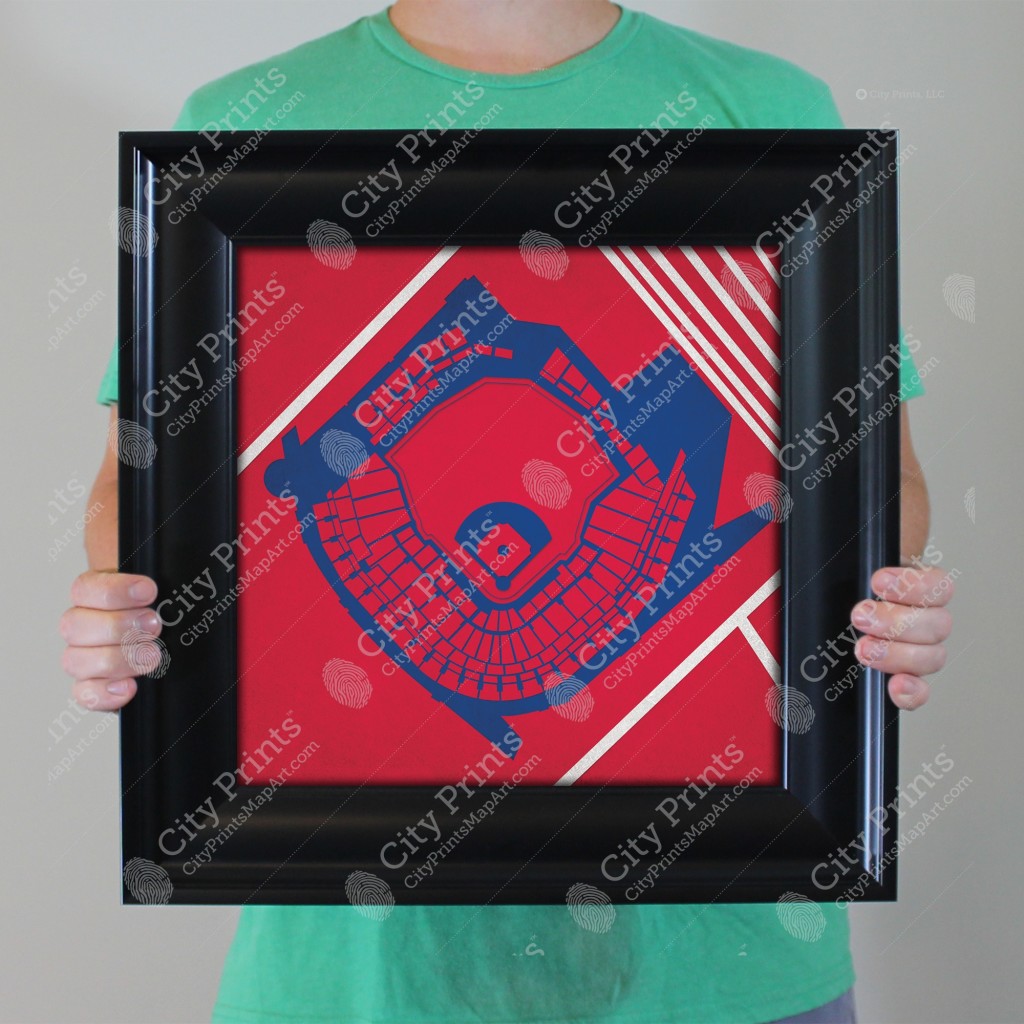 Target Field Map Art - City Prints
