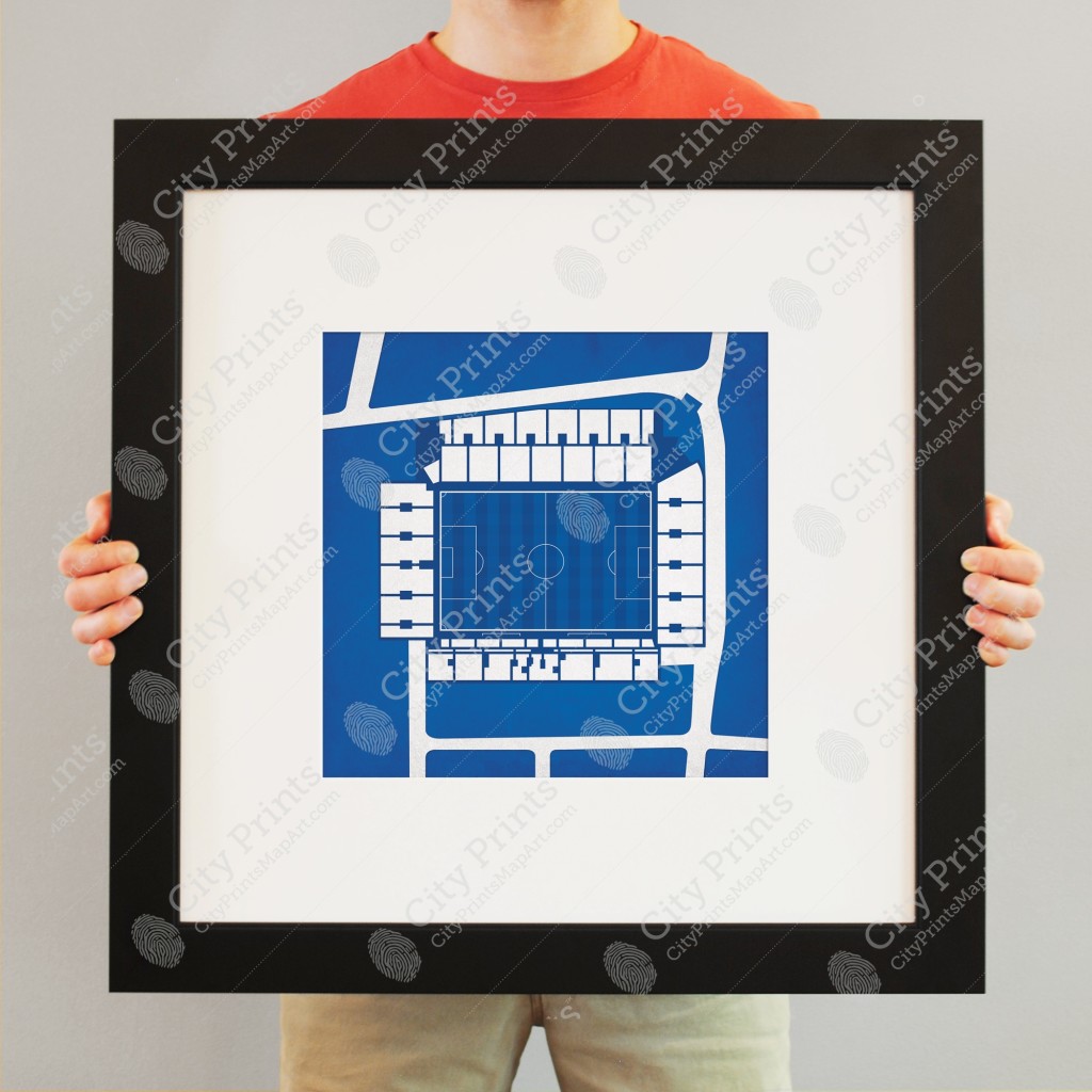 Fratton Park Map Art - City Prints