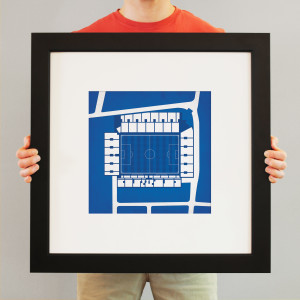 Fratton Park Map Art - City Prints