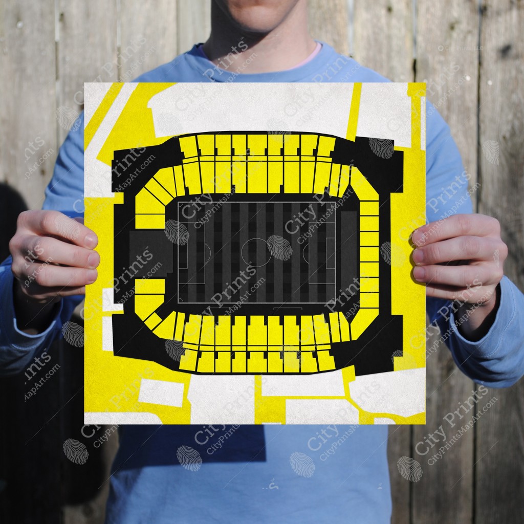 Mapfre Stadium Map Art - City Prints