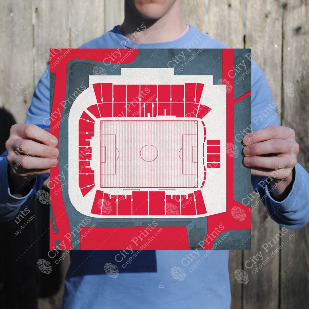 BMO Field Map Art - City Prints