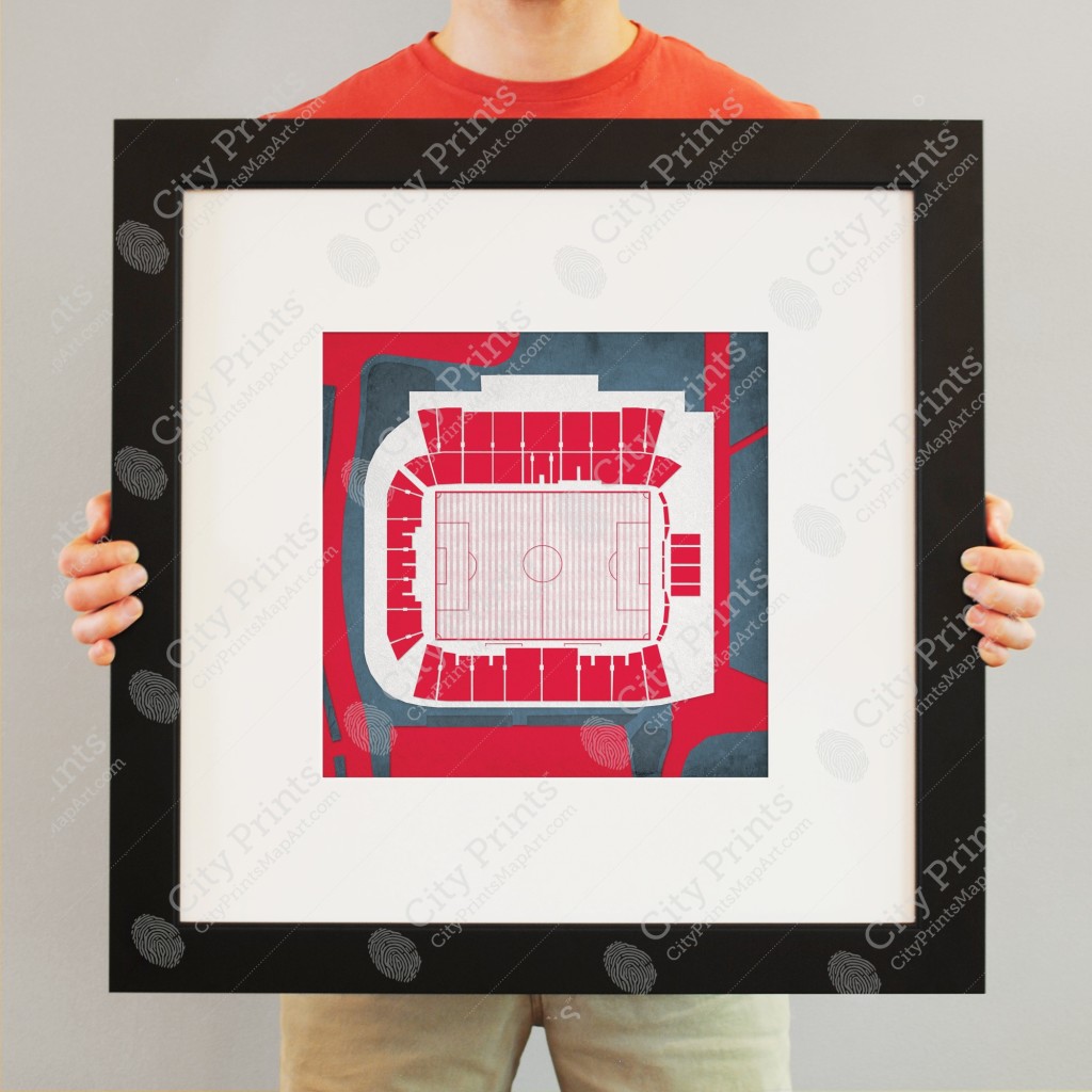 BMO Field Map Art - City Prints