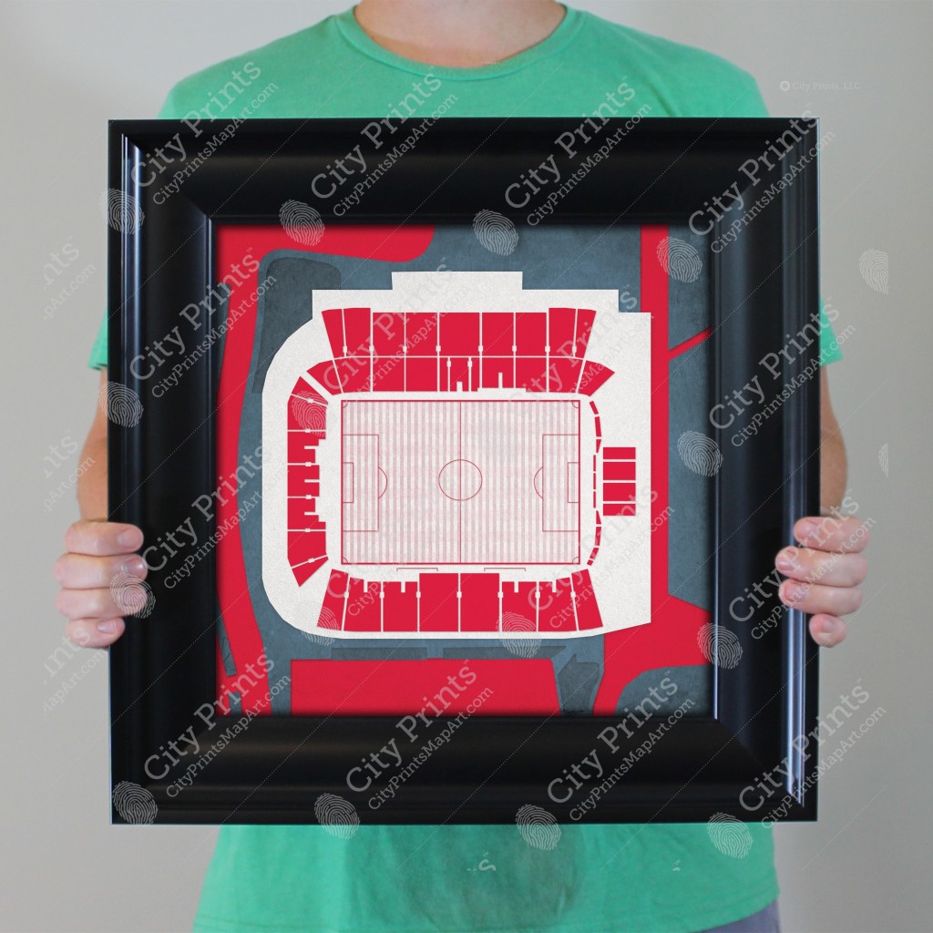 BMO Field Map Art - City Prints