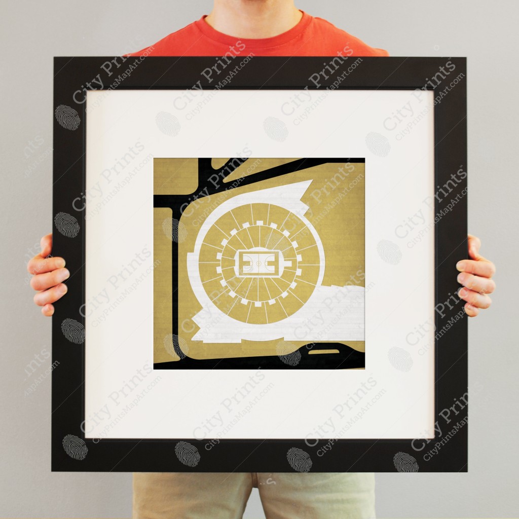 Mackey Arena Map Art - City Prints