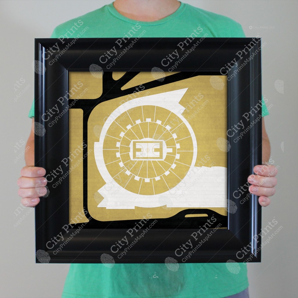 Mackey Arena Map Art - City Prints