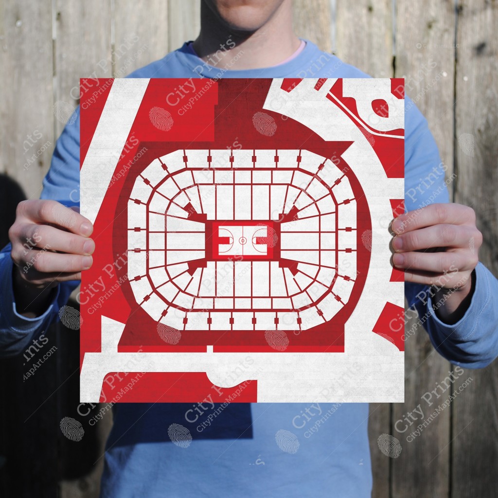 Kohl Center Map Art - City Prints