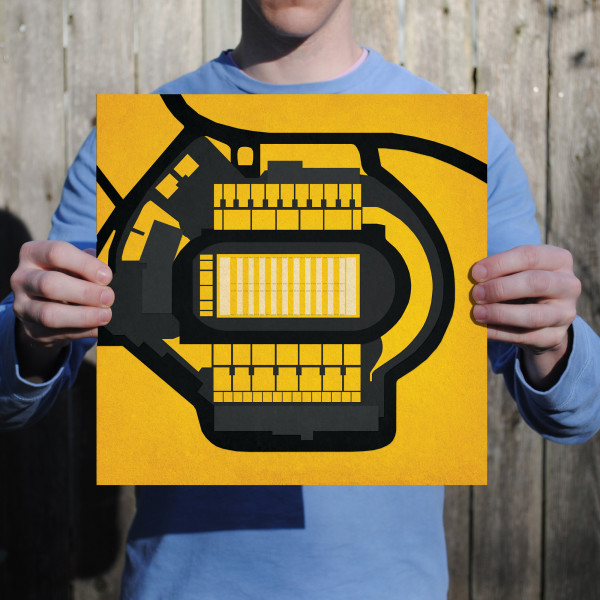 Appalachian State University Campus Map Art - City Prints