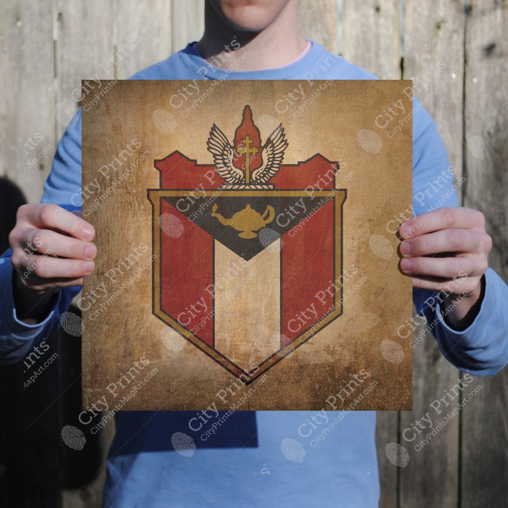 Austin Flag Art - City Prints