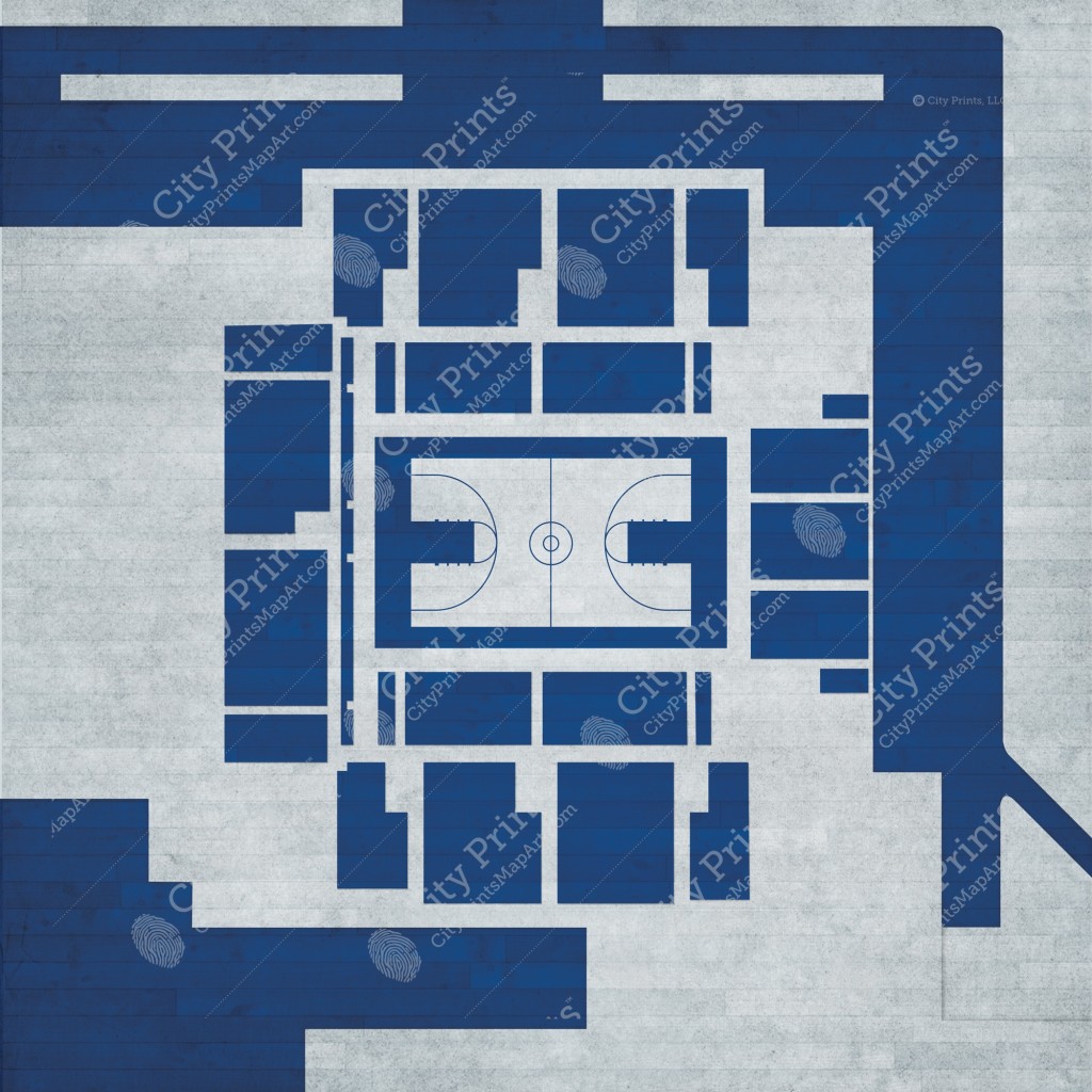 Rice University Campus Map Art - City Prints