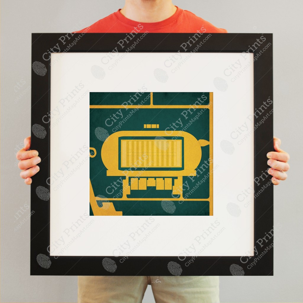 Tom Adams Field Map Art - City Prints