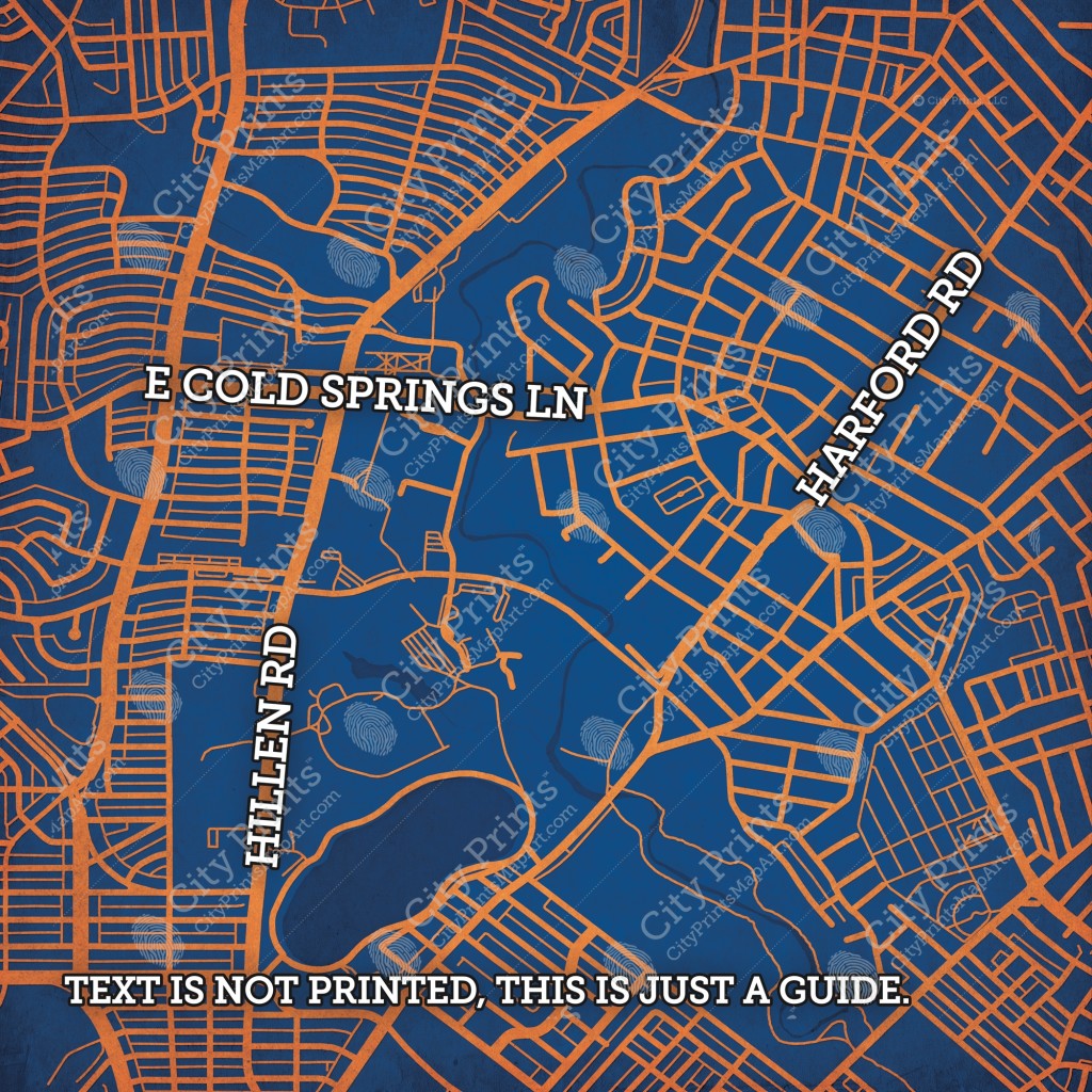 Morgan State University Campus Map Art - City Prints