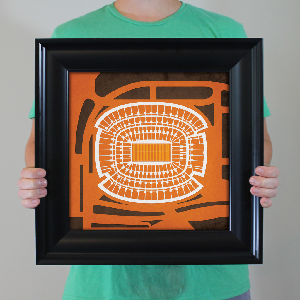 FirstEnergy Stadium Map Art - City Prints