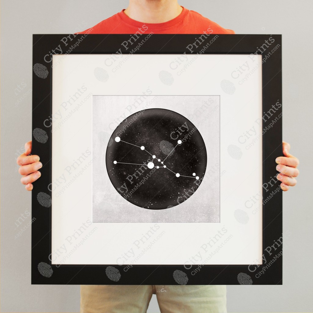 Taurus Constellation Art Print - City Prints