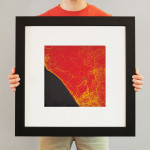 Camp Pendleton Map Art - City Prints