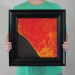 Camp Pendleton Map Art - City Prints