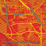 University of Calgary Campus Map Art - City Prints