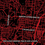 University of Cincinnati Campus Map Art - City Prints