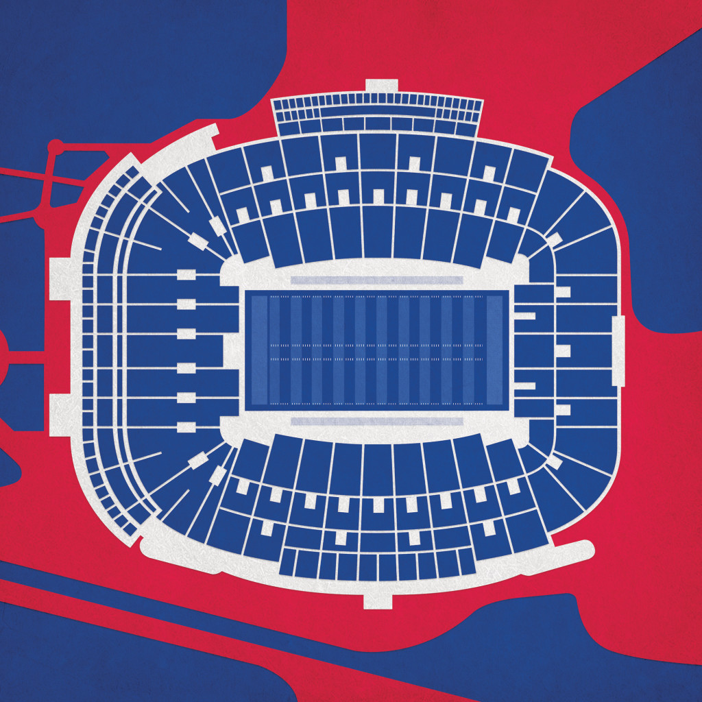 University of Mississippi Campus Map Art - City Prints