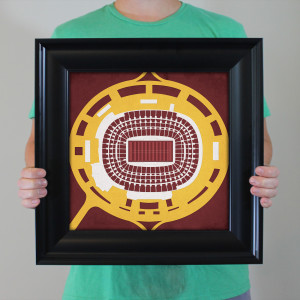 FedEx Field Map Art - City Prints