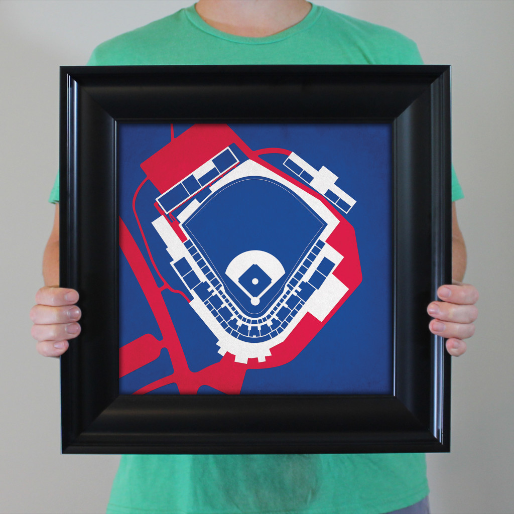 Swayzie Field Map Art - City Prints