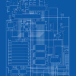 Commodore 64 Computer Schematic - City Prints