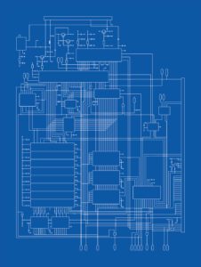 Commodore 64 Computer Schematic - City Prints