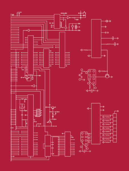 Nintendo Computer Schematic - City Prints