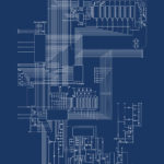 ZX Spectrum Computer Schematic - City Prints